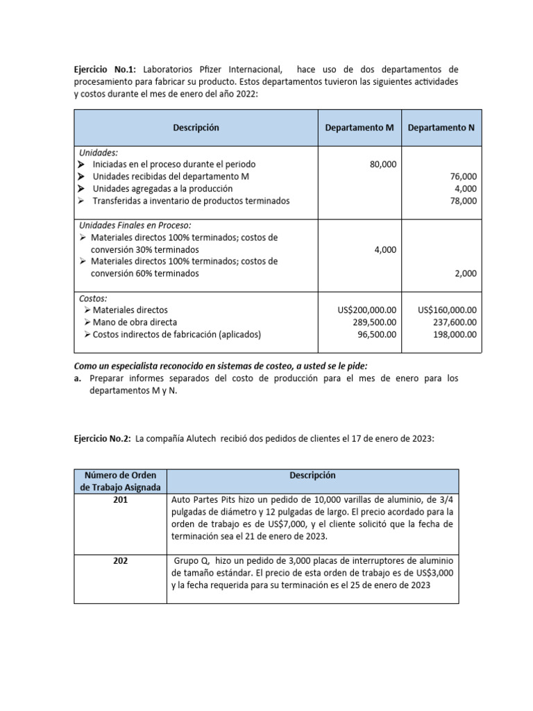 Actividad 6_Ejercicios 2 | PDF