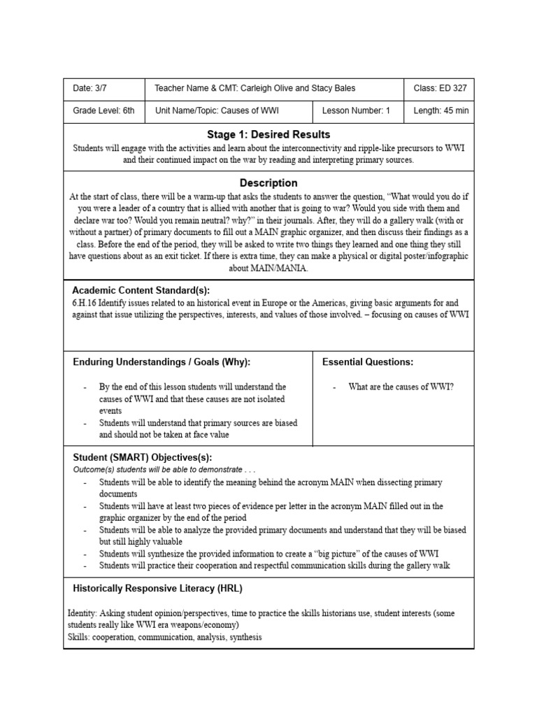 Full Lesson Plan 1 | PDF | Learning | Human Communication