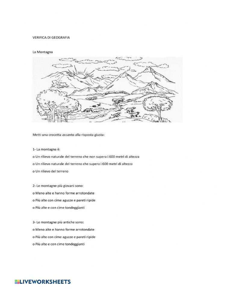 Verifica Storia Terza Elementare | PDF