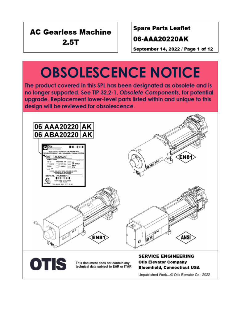 06 Aaa20220ak | PDF | Elevator | Manufactured Goods
