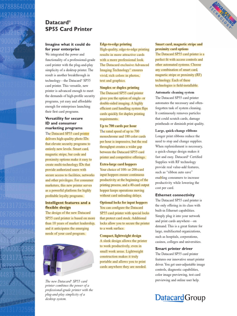 SP 55 | PDF | Printer (Computing) | Computer Hardware