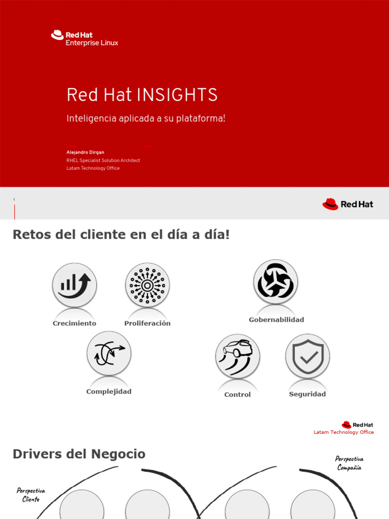 Inteligencia Predictiva en Red Hat Insights | PDF | sombrero rojo ...