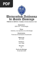 Aportes de Las Teorias de Enrico Ferri, Cesar Lombroso y Rafael ...