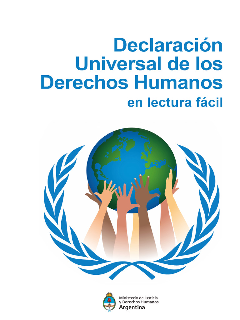 Declaracion Universal Derechos Humanos Lectura Facil | PDF | Derechos humanos | Libertad