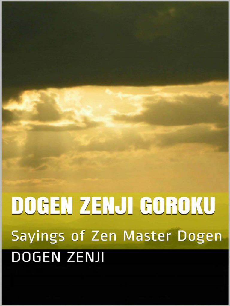 Goroku | PDF | Dōgen | Zen
