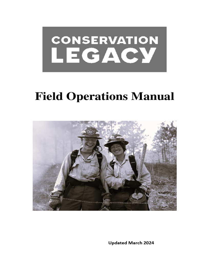 Field Ops Manual 2024 | PDF | Personal Protective Equipment | Leadership