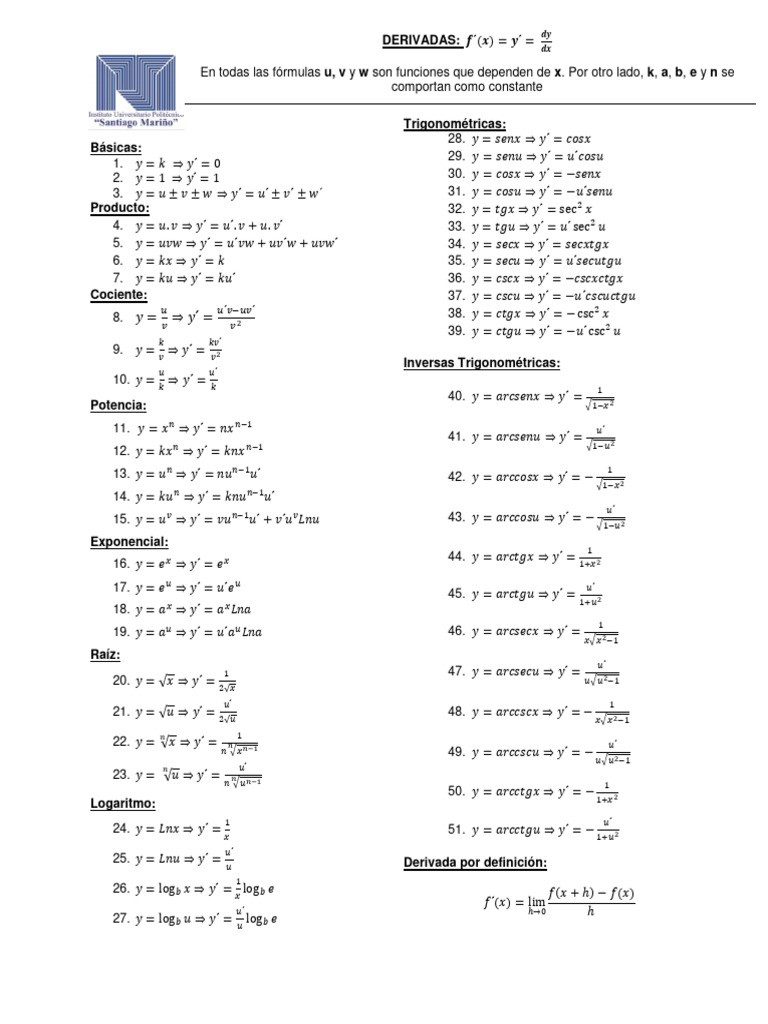 TABLE DE INTEGRALES | PDF