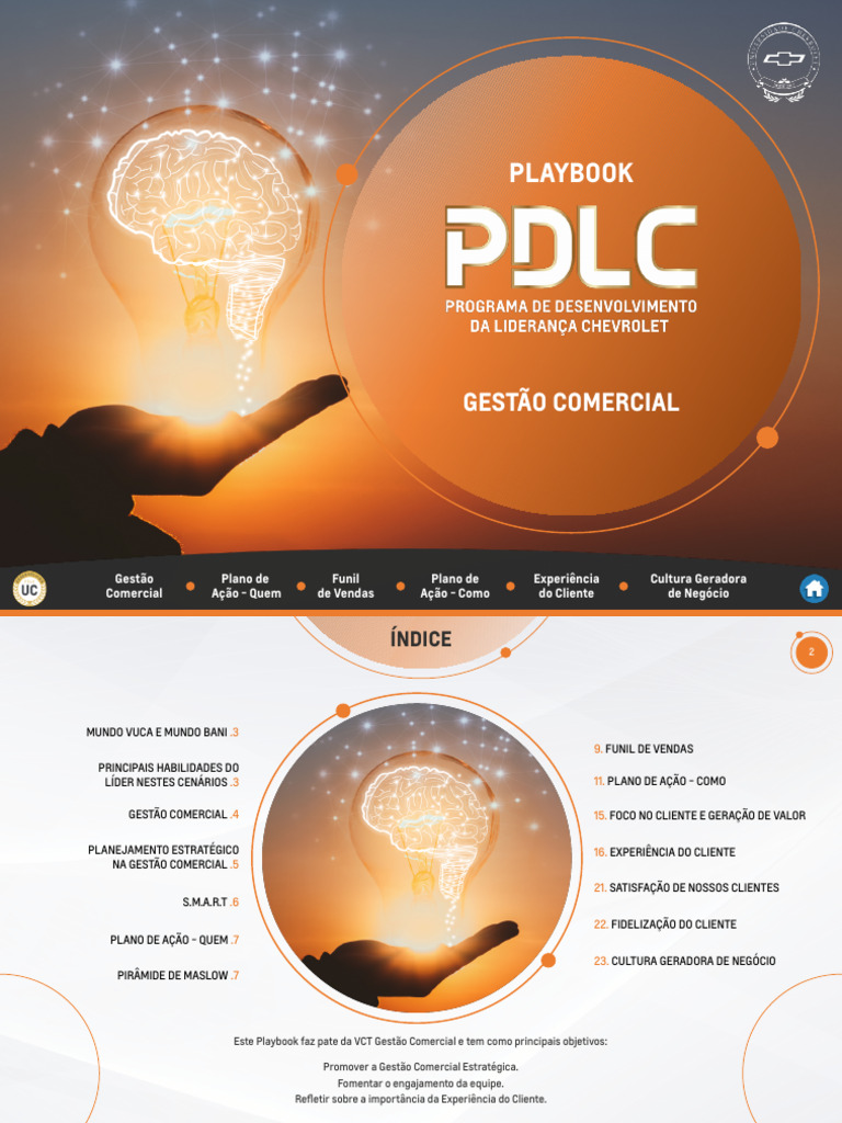 Playbook PDLC Gestao Comercial | PDF | Planejamento estratégico | Marketing