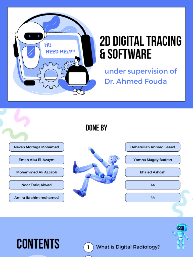 2D Digital Tracing and Software | PDF | Radiography | Radiology