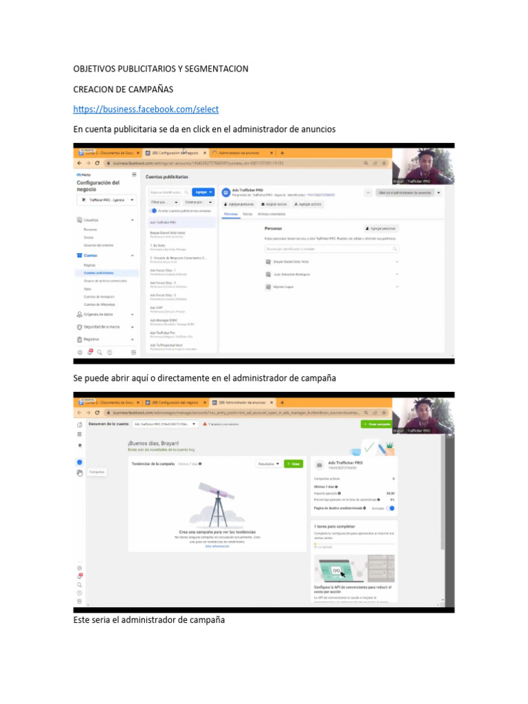 Notas Modulo 3 Objetivos Publicitarios y Segmentacion | PDF | Presupuesto | Facebook