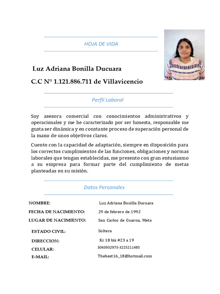 Hoaj de Vida Adr 2.0 | PDF