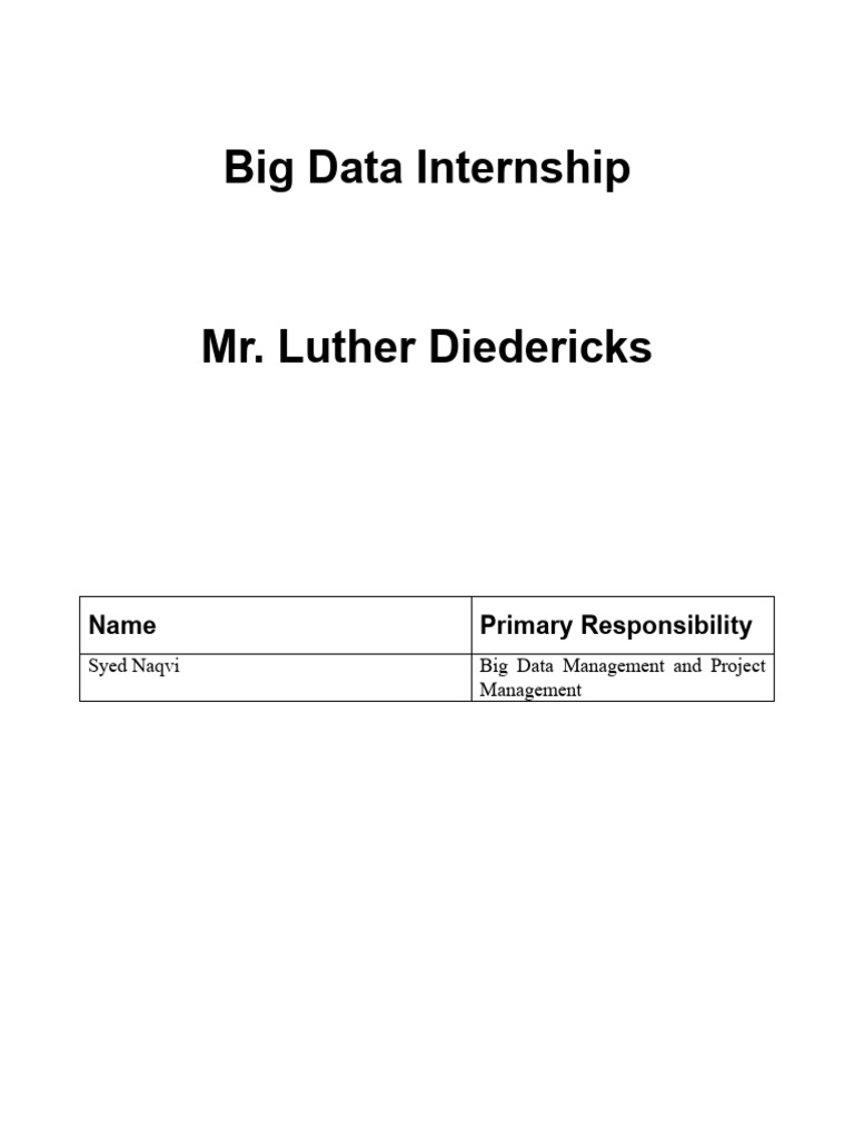 Big Data Documentation | PDF | No Sql | Relational Model Big Data Documentation | PDF | No Sql | Relational Model
