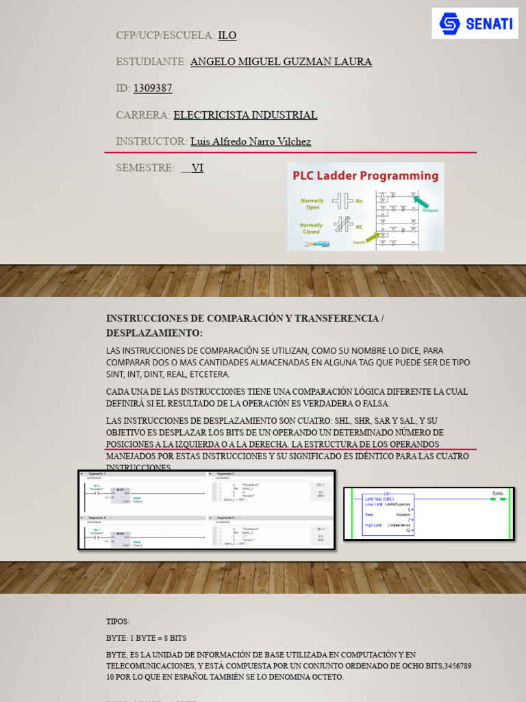 Presentación ANGELO 123 | PDF | Poco | Byte