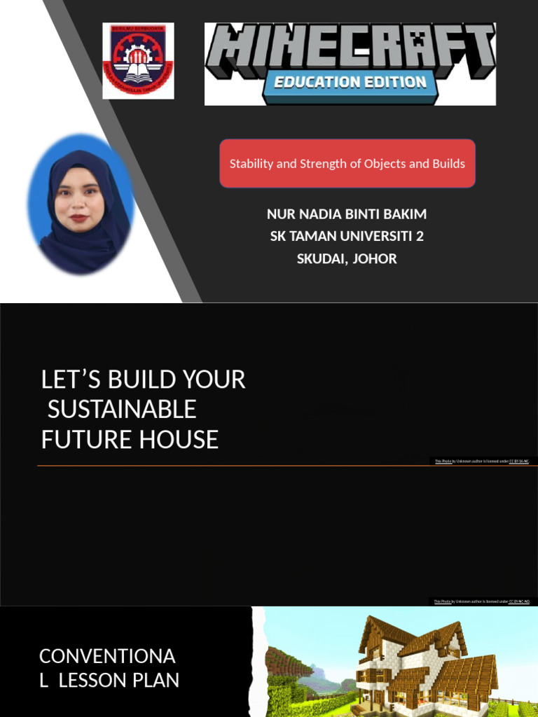 Renewable Energy Future House Minecraft Lesson | PDF | Teachers ...