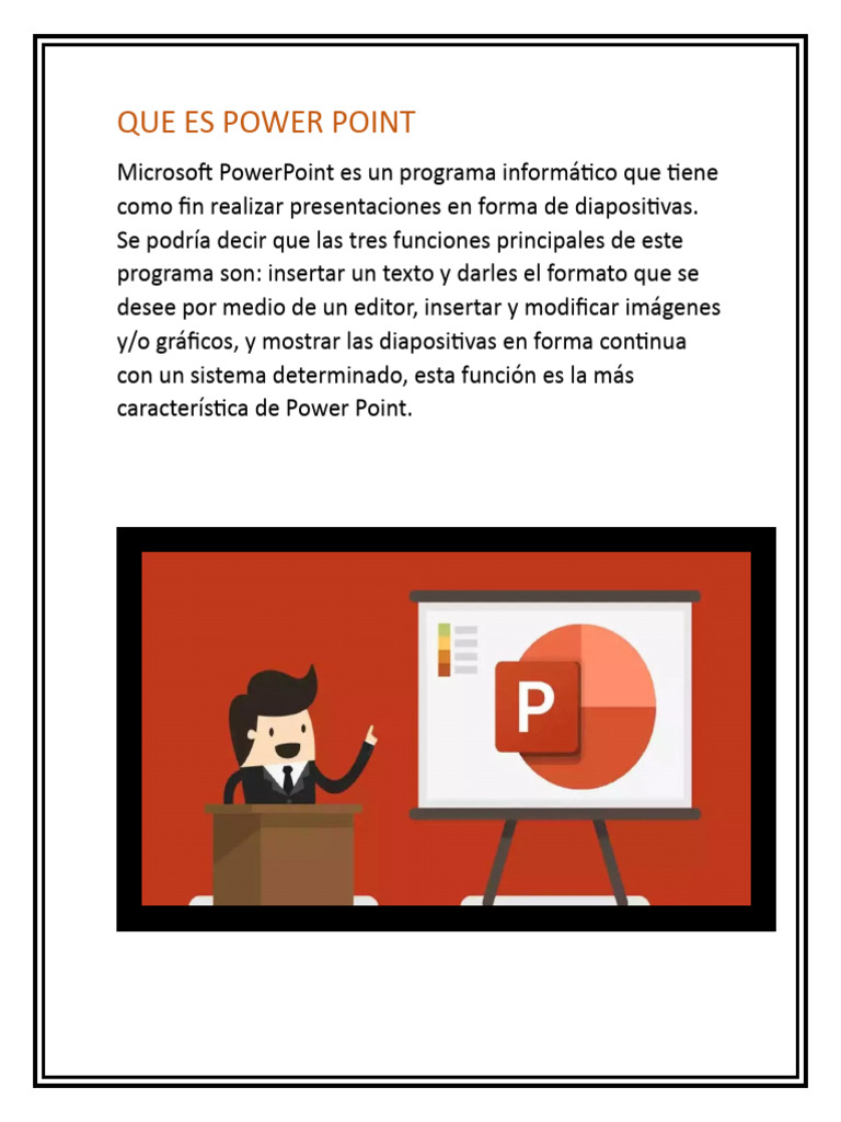 informatica | PDF | Microsoft PowerPoint | Informática