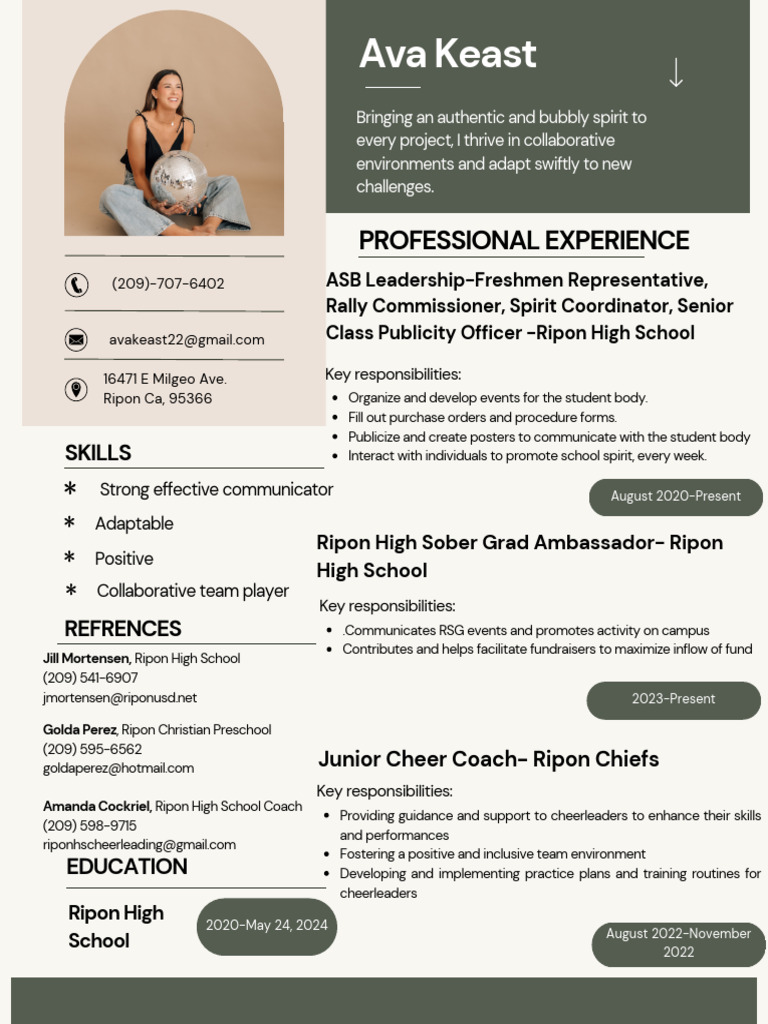 Student Leadership and Event Coordination | PDF