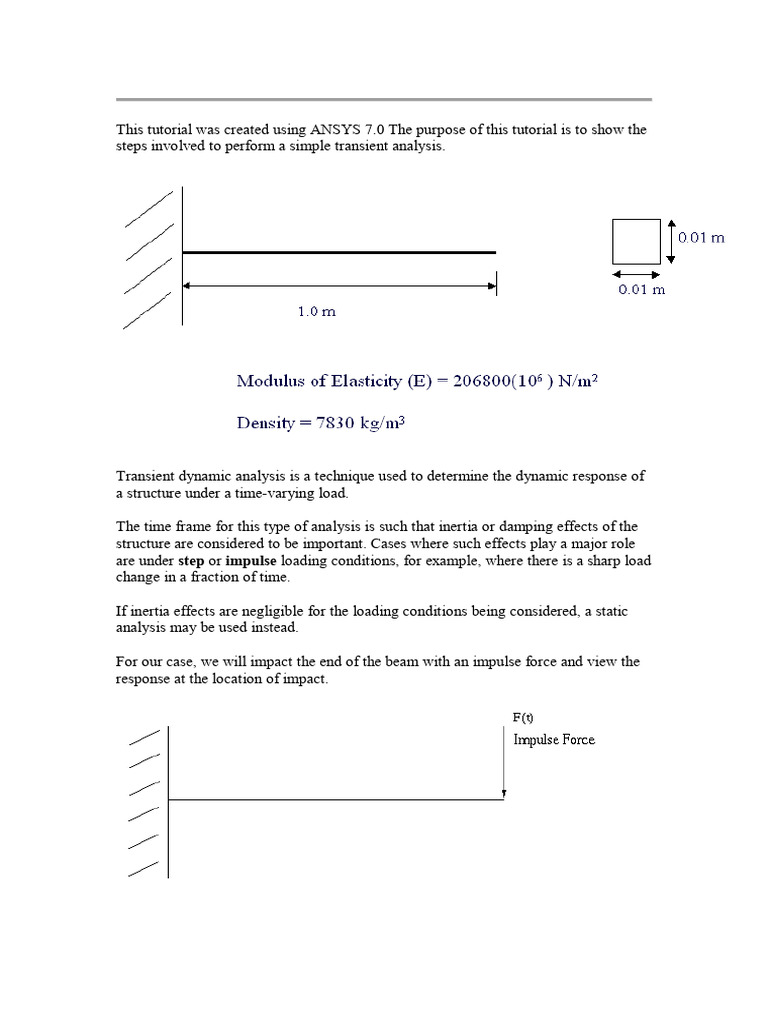 TP 18 Dynamic Analysis | PDF | Applied Mathematics