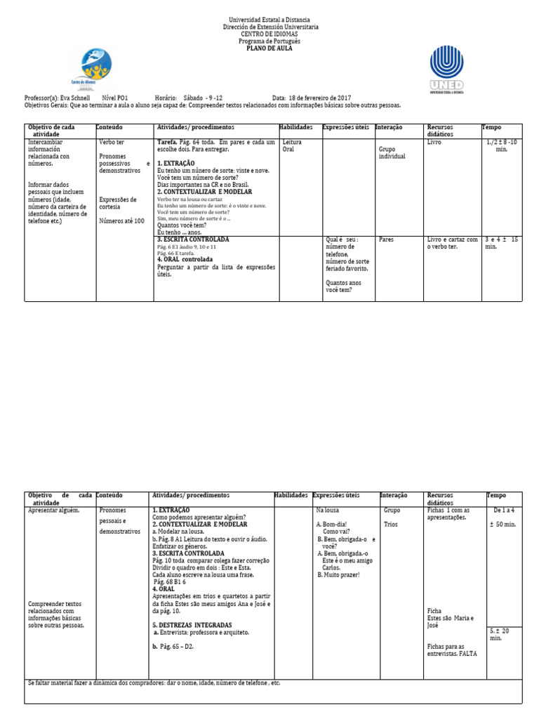 PO1 Aula 3 | PDF | Linguística