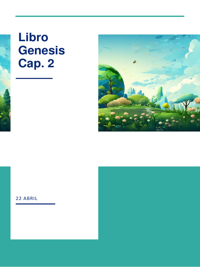 tarea genesis cap 2 y proposito | PDF | Jardín del Edén | Víspera