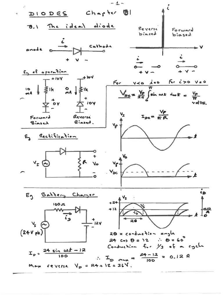 Diode Additional Notes | PDF