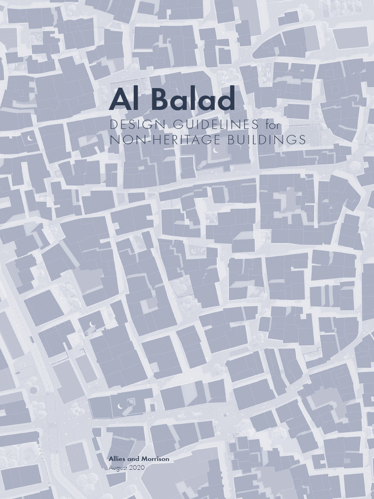 Al Balad Non-Heritage Design Guidelines | PDF | Drawing | Sustainable ...