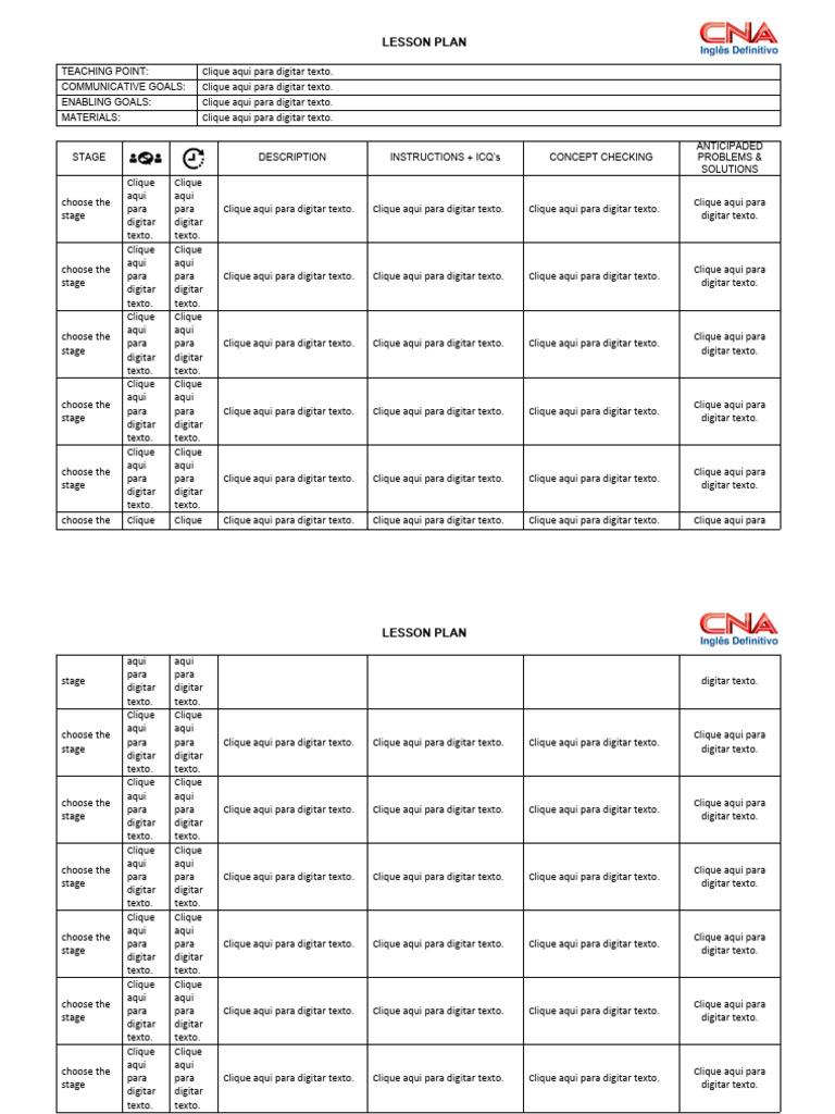 NEW LESSON PLAN | PDF