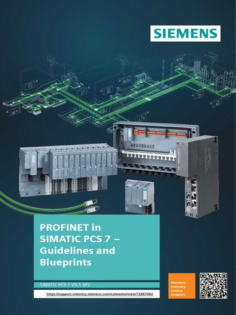 Pcs7 Profinet Blueprints Doc en 91sp2 | PDF | Programmable Logic Controller | Network Topology