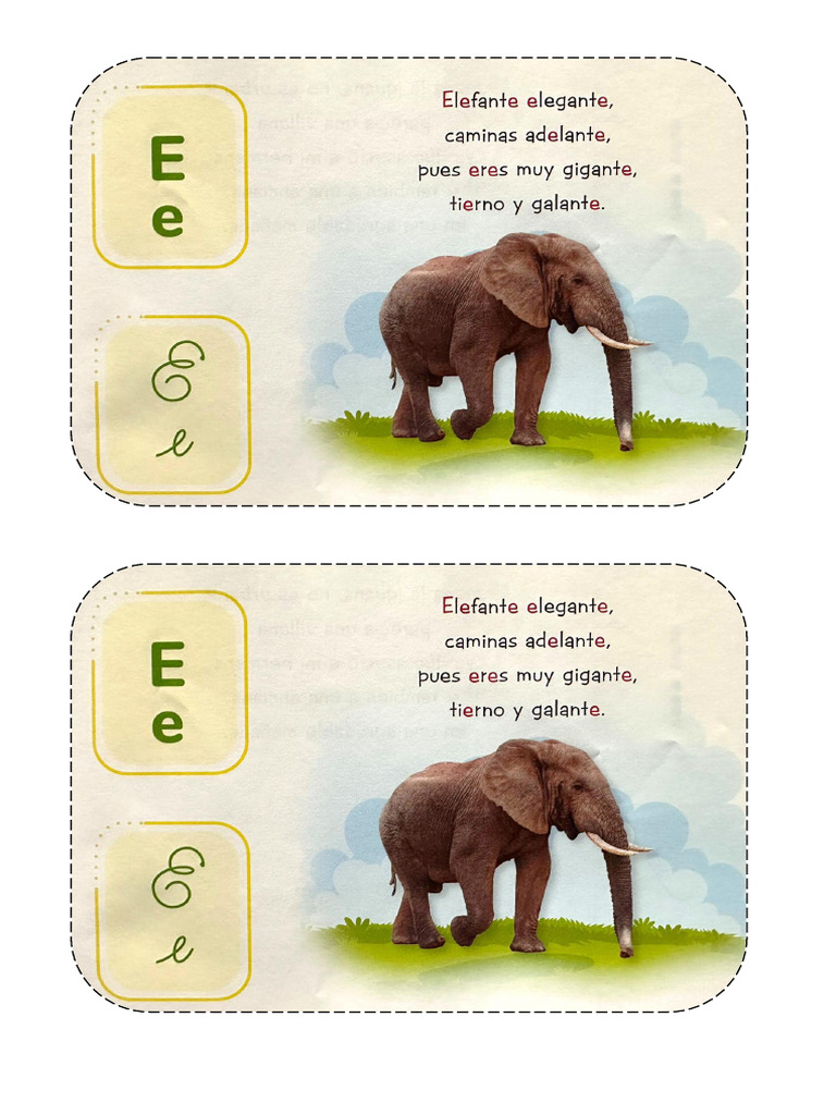 E Elefante | PDF