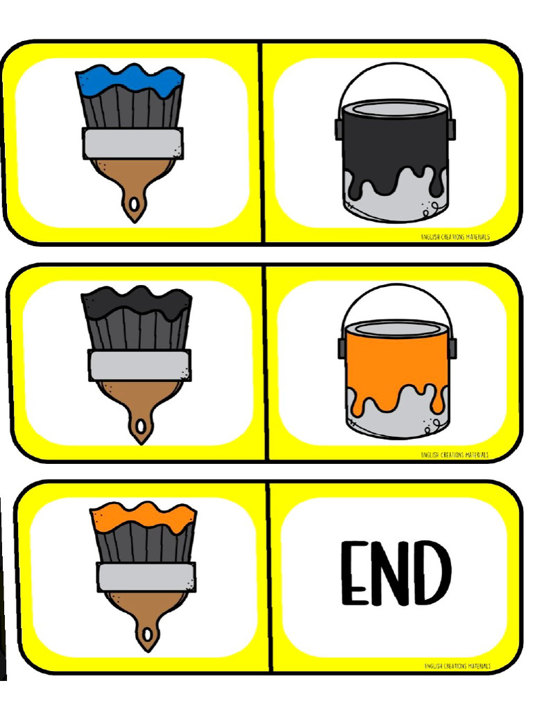 Dominoes Colors | PDF