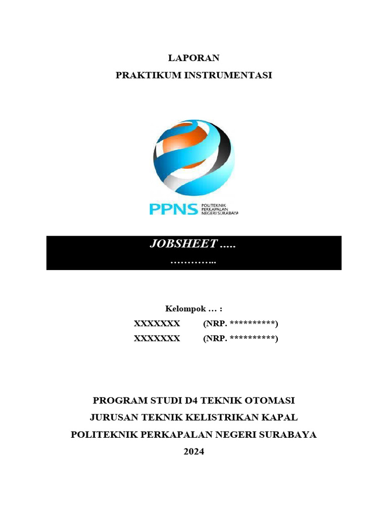 Laporan Praktikum Instrumentasi 2024 | PDF