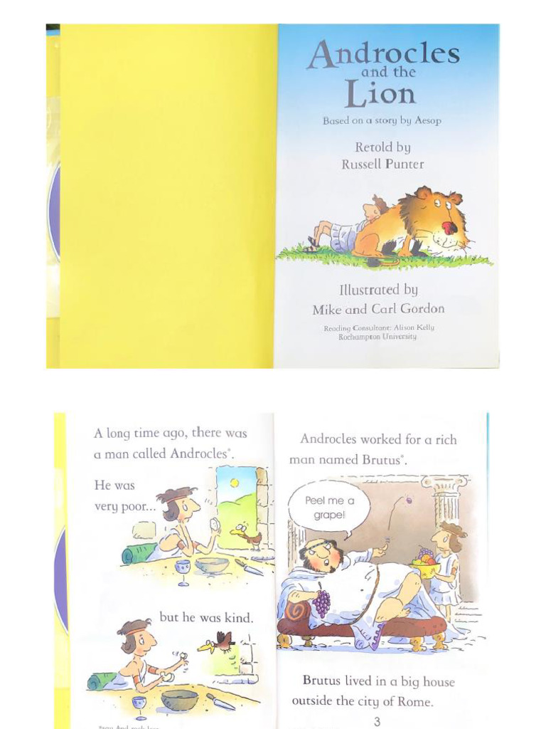 Androcles and The Lion | PDF