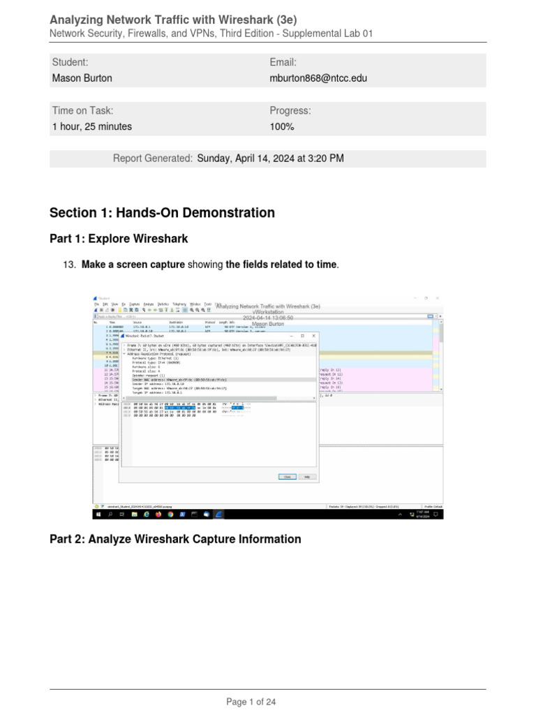 Analyzing_Network_Traffic_with_Wireshark_3e_-_Mason_Burton | PDF | Computer Network | Port ...