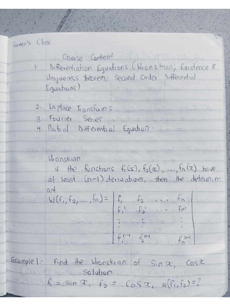 Maths Method II Note(Archimedes Jr) | PDF