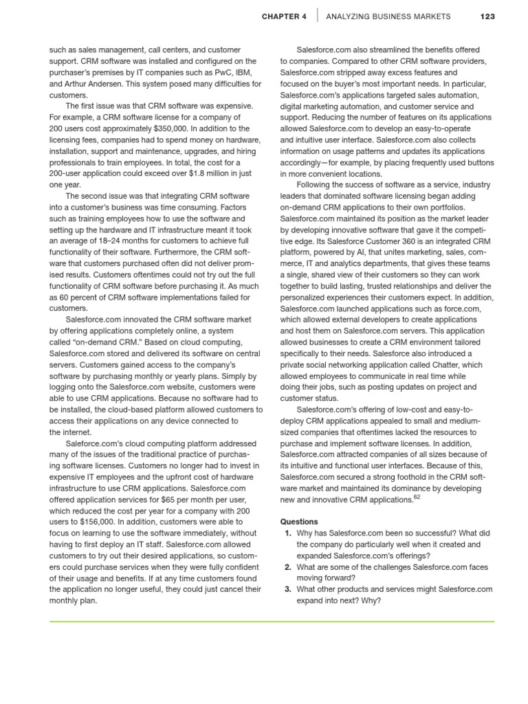 Marketing Management CP5-6 | PDF | Customer Relationship Management | Marketing