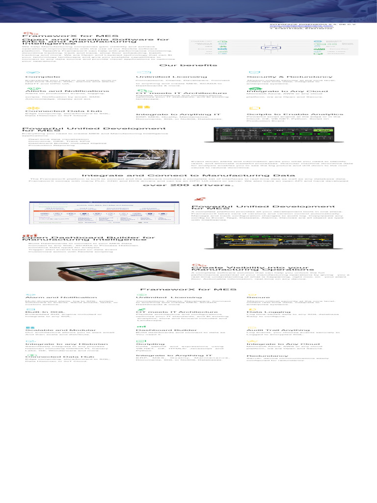 MES - FrameworX | PDF | Cloud Computing | Software Engineering