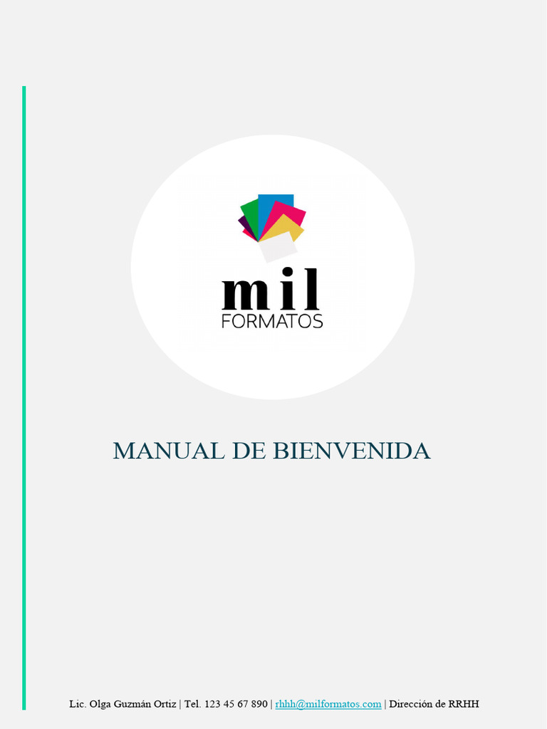 Manual de Bienvenida de Una Empresa | PDF | Business