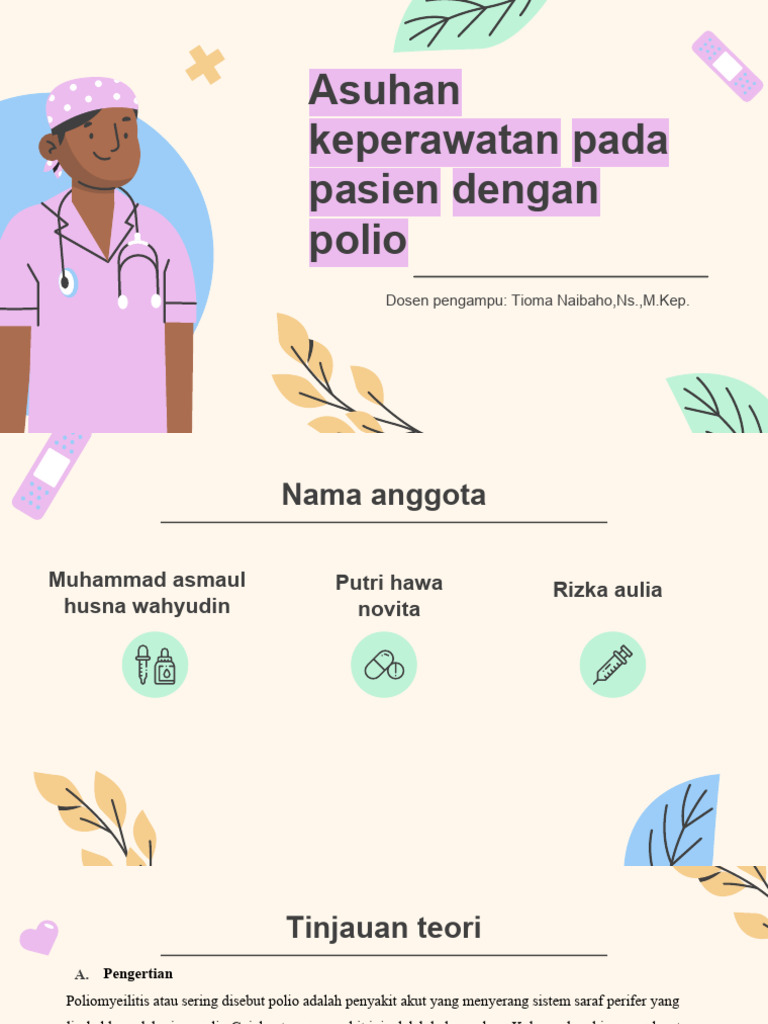Asuhan Keperawatan Pasien Polio | PDF