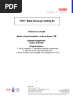SOP for ABO and Rh Blood Typing Slide Method | PDF | Blood Type | Body ...