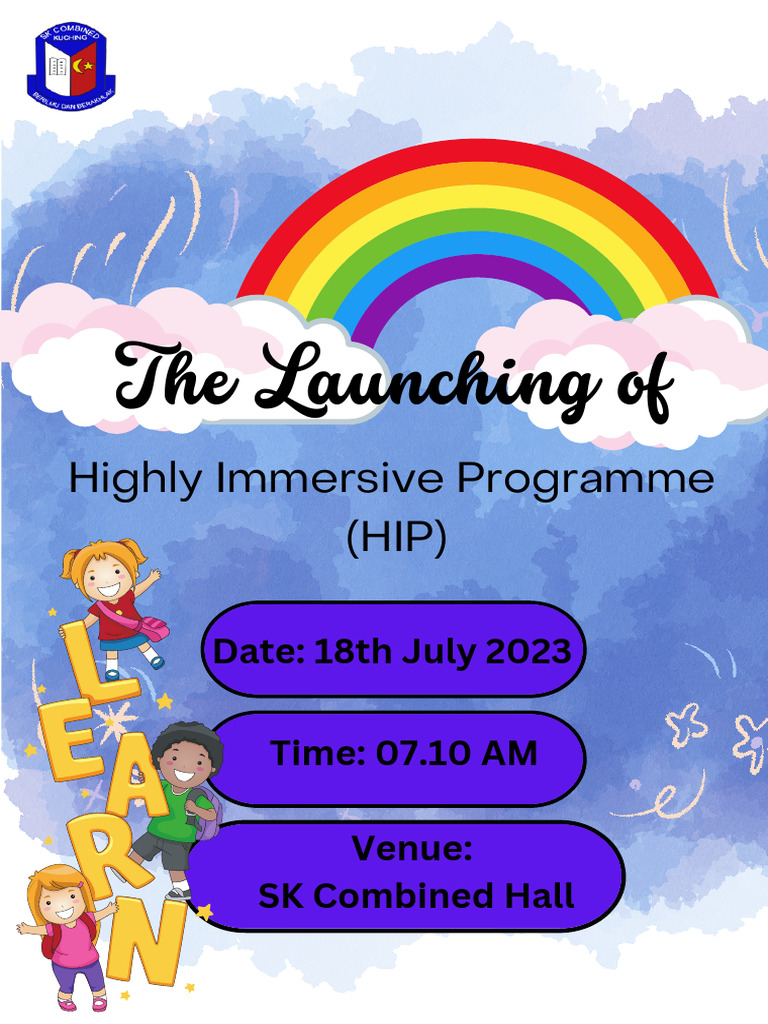 Launch of Highly Immersive Programme | PDF | Human Communication ...