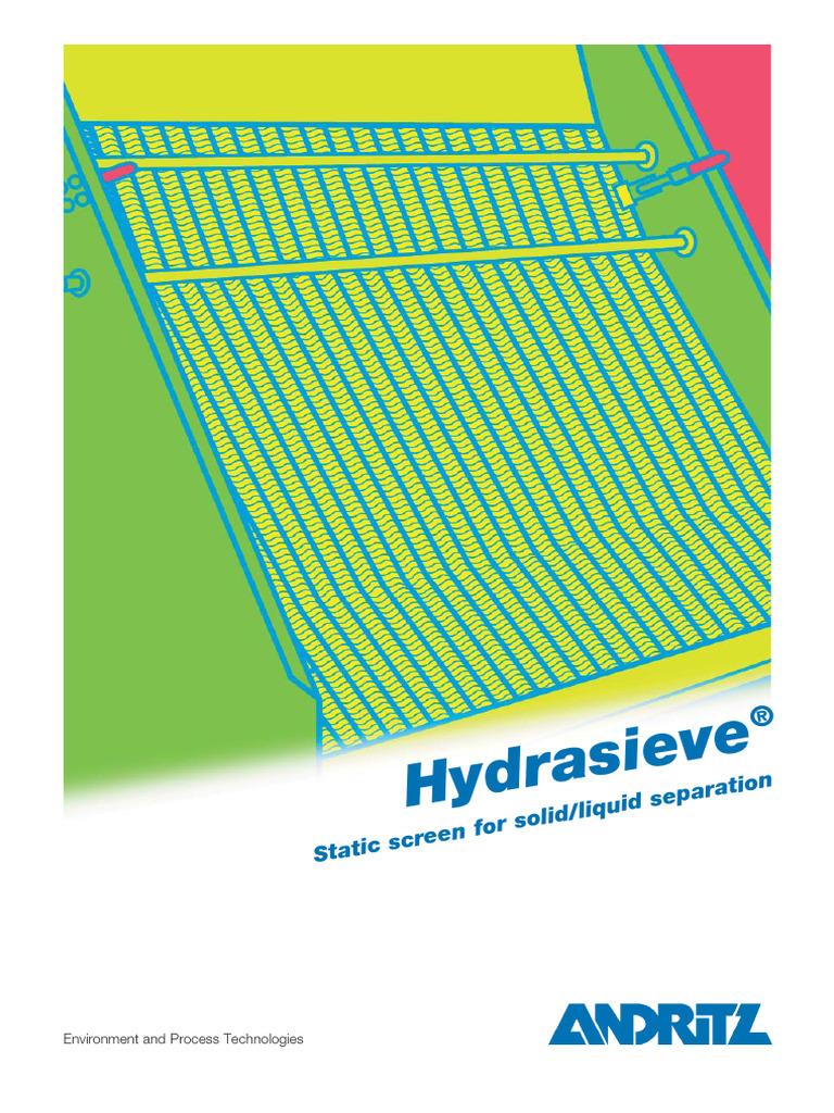 Andritz Hydrasieve Manual | PDF | Sewage Treatment | Environmental ...