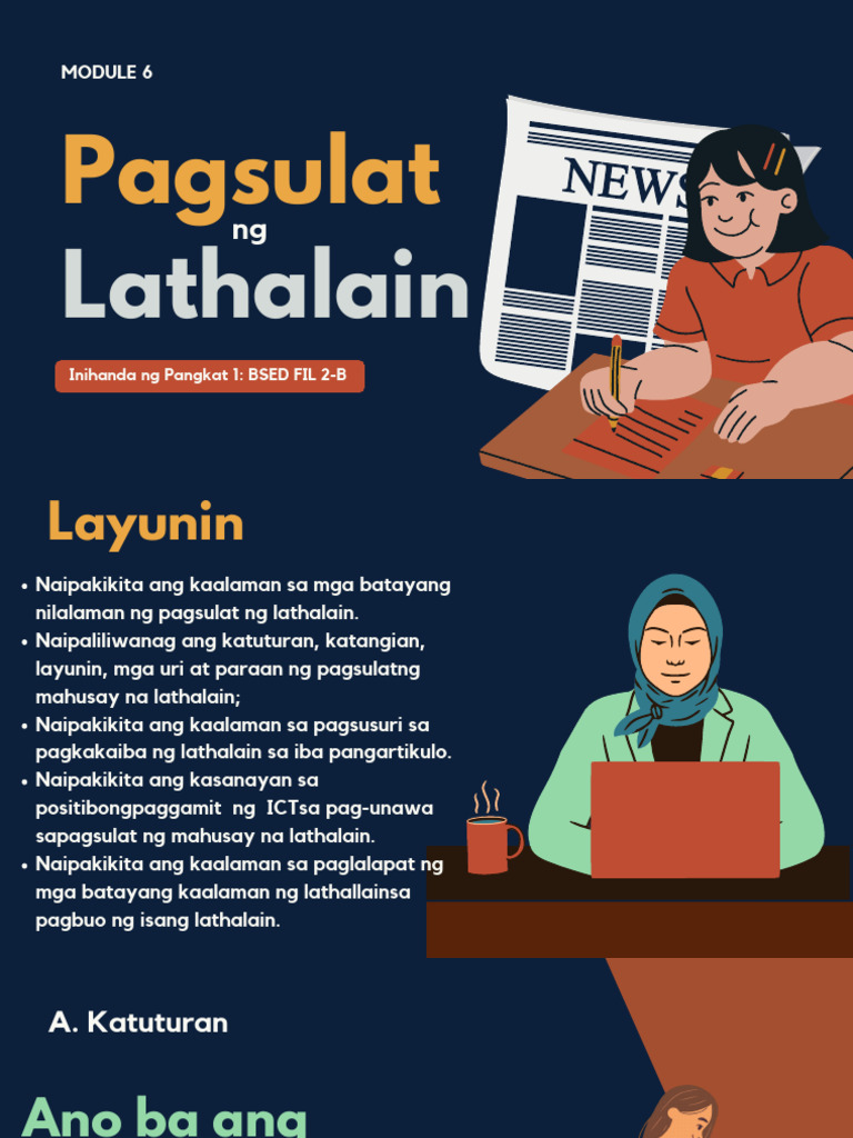 Pagsulat NG Lathalain | PDF