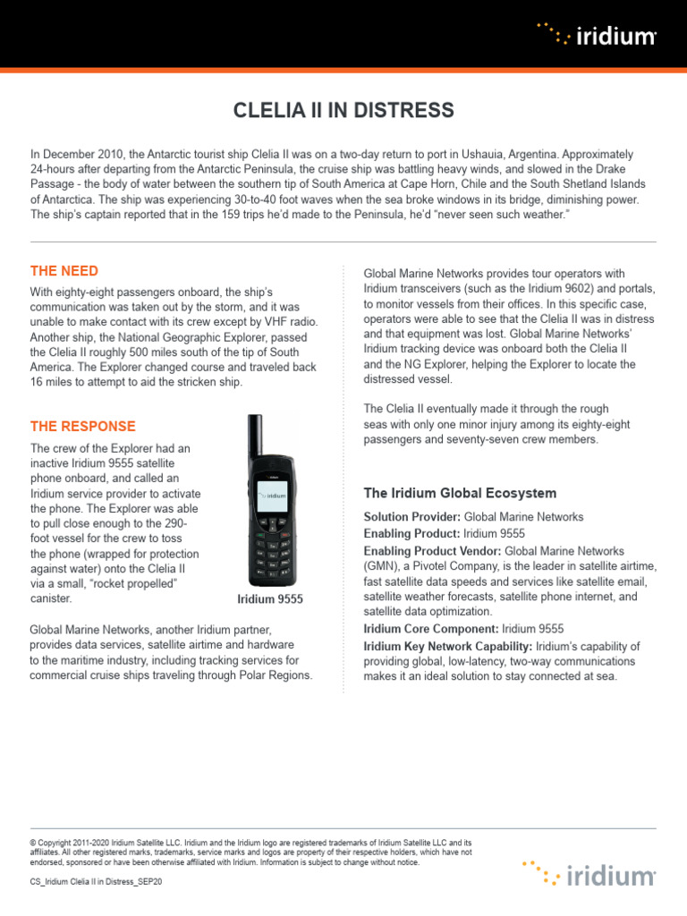 CS - Clelia II in Distress - MAY12 | PDF | Ships | Antarctica