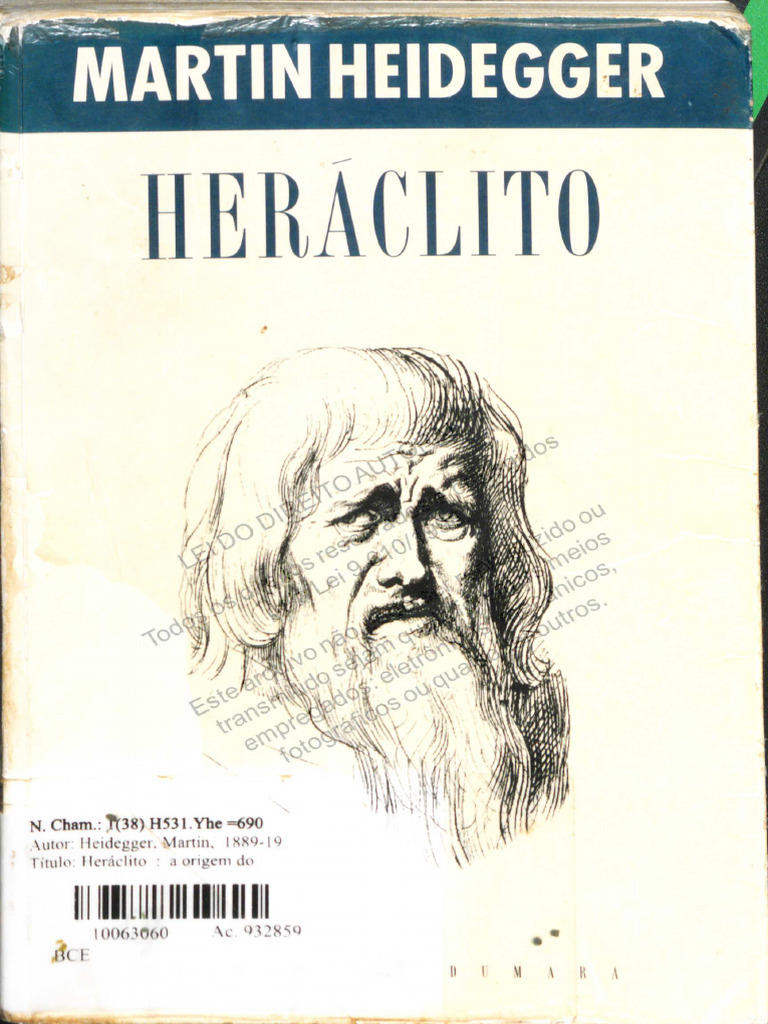 Heráclito by Martin Heidegger | PDF