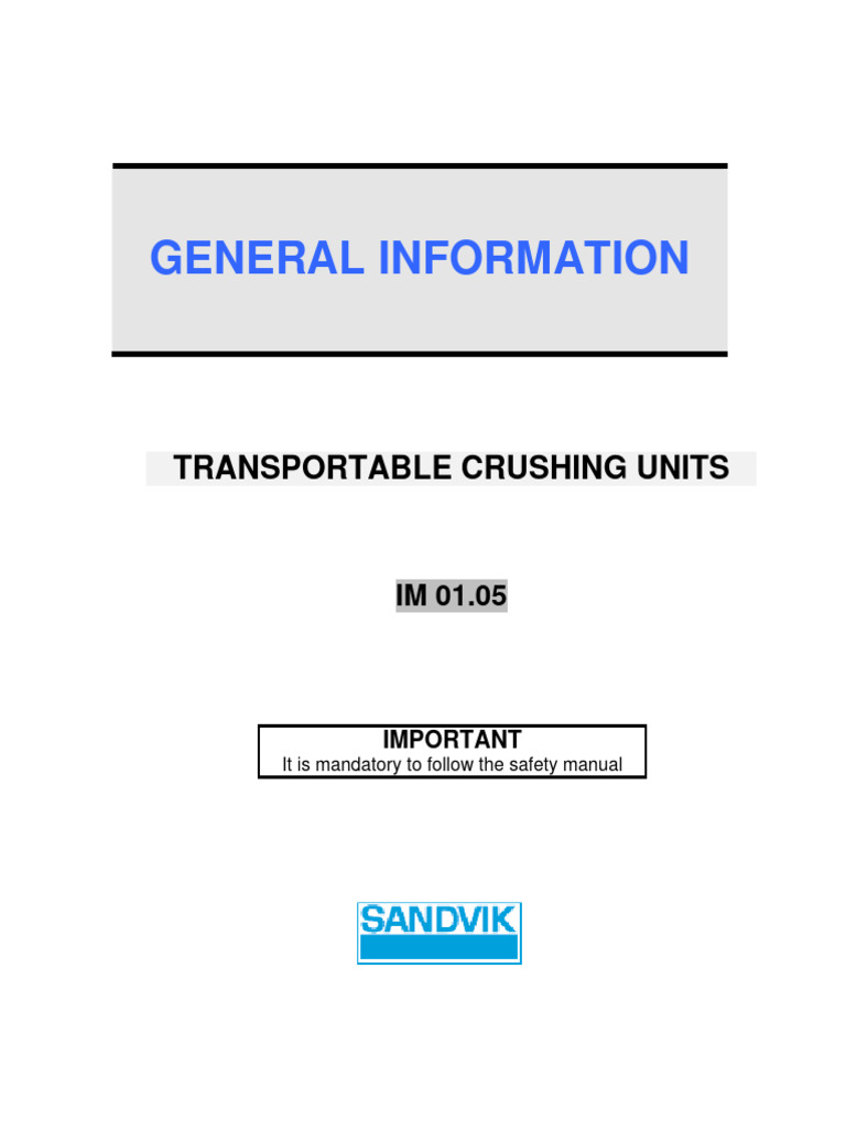 IM01.05.en-General Information | PDF