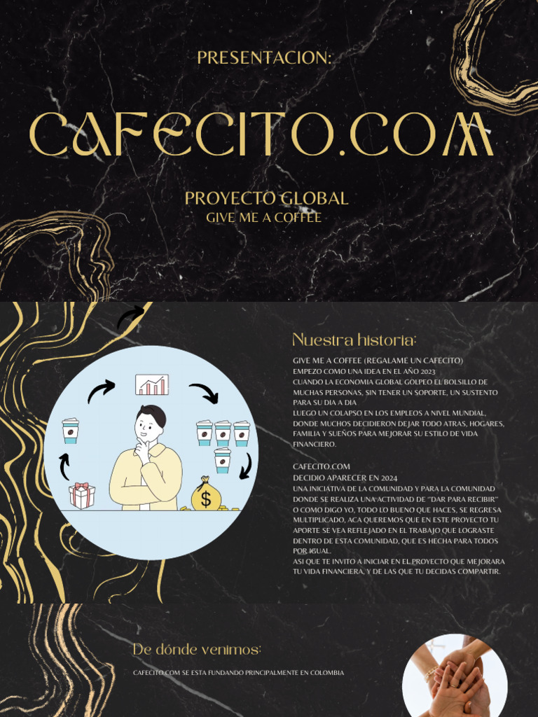 Proyecto Cafecito: Ayuda Comunitaria Global | PDF