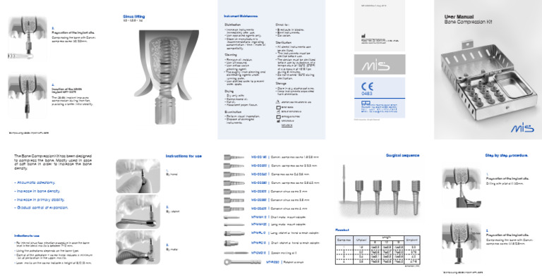 Bone Compression Kit | PDF | Sterilization (Microbiology)