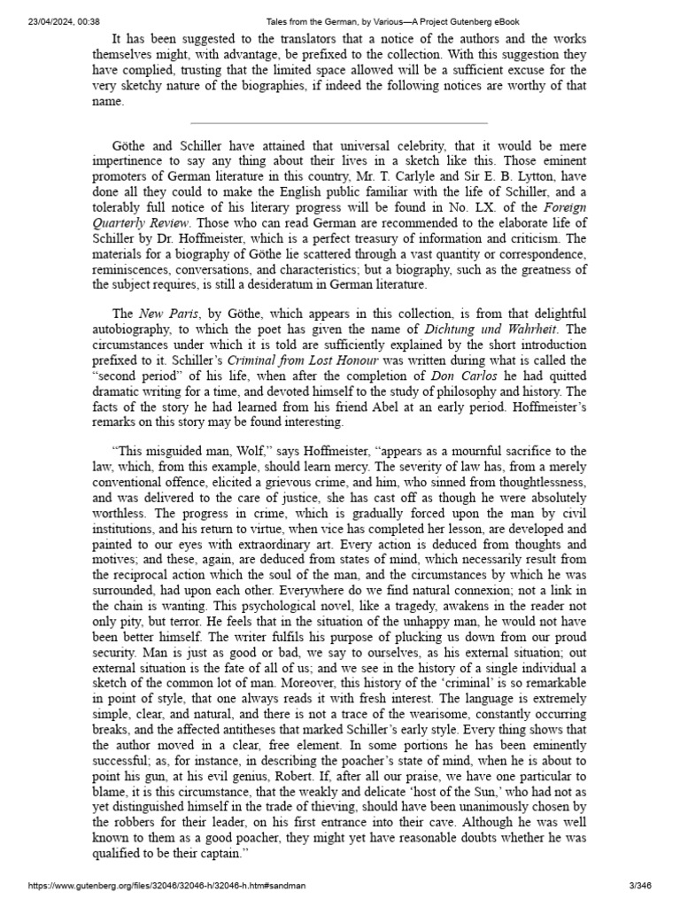 About Goethe | PDF | Johann Wolfgang Von Goethe | Biography