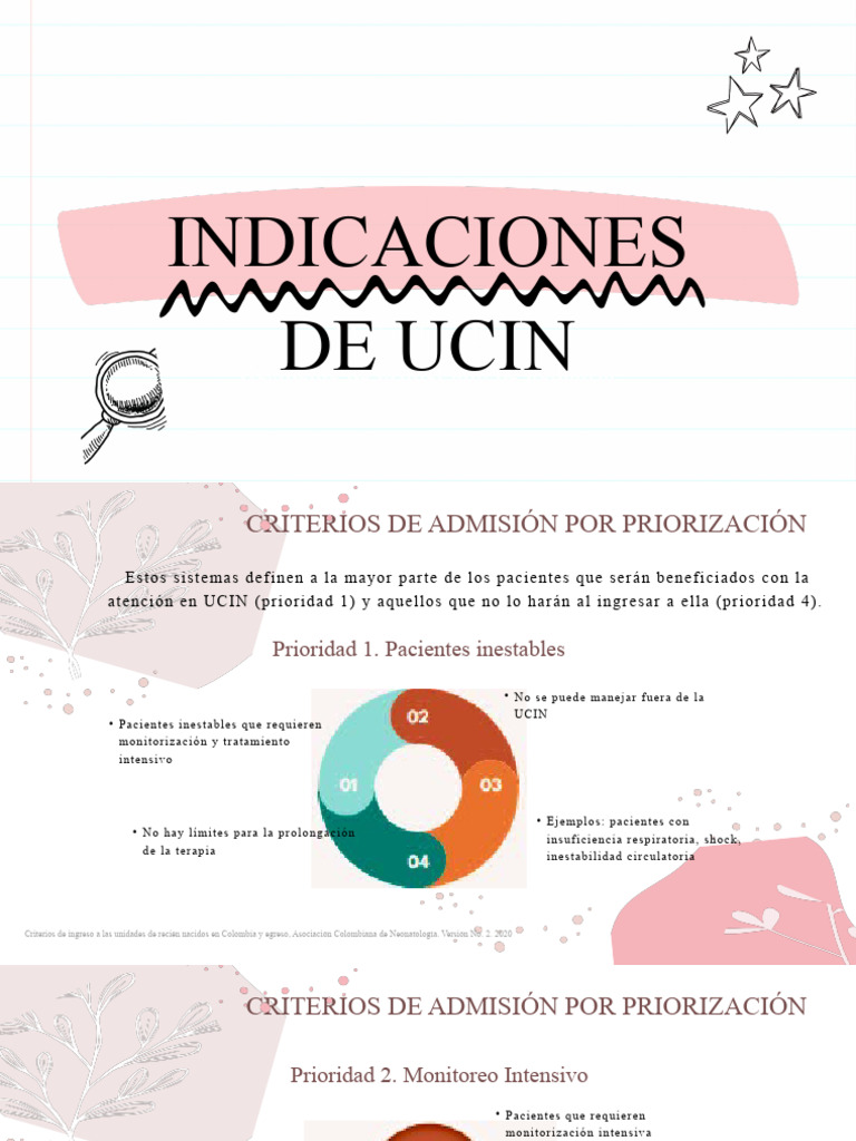 Criterios de Admisión a UCIN en Colombia | PDF | Estilo de vida