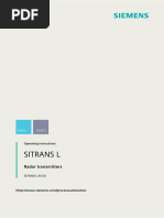 Siemens SITRANS LR110 Manual | PDF | Bluetooth | Radar