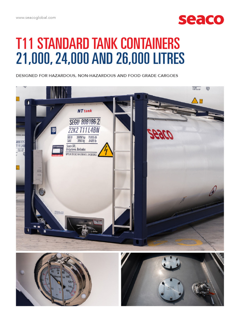 T11 ISO Tank Specifications Overview | PDF | Valve